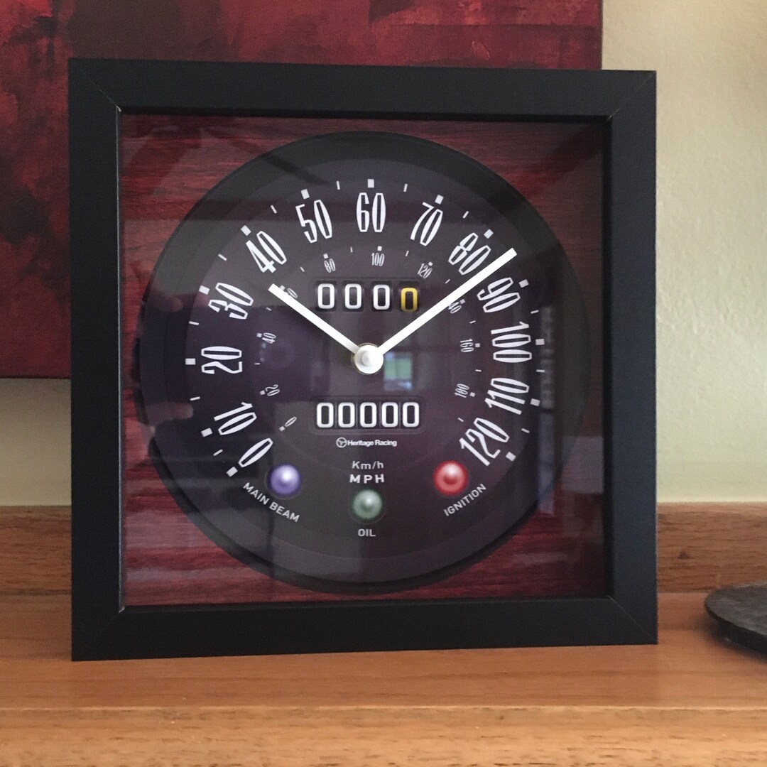 Triumph Spitfire Mk IV Speedometer Wall/shelf Clock - Etsy