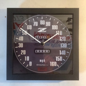 Vintage Datsun Nissan 240Z Speedometer Wall/shelf Clock - Etsy