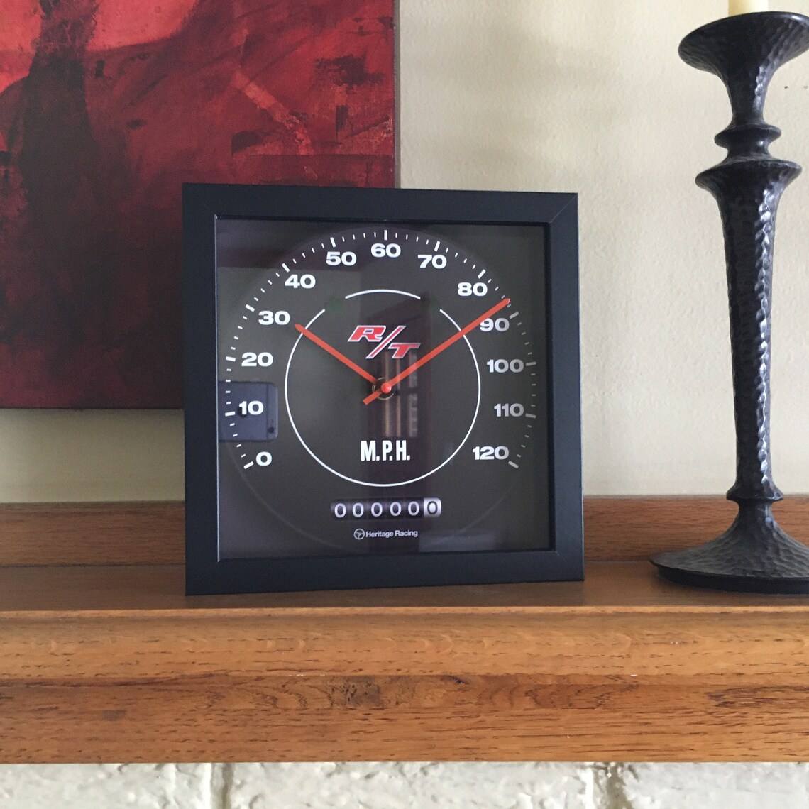 Dodge Challenger Speedometer Wall/shelf Clock - Etsy
