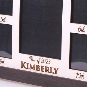 School Years Photo Frame, Preschool, Pre-kindergarten, Kindergarten ...