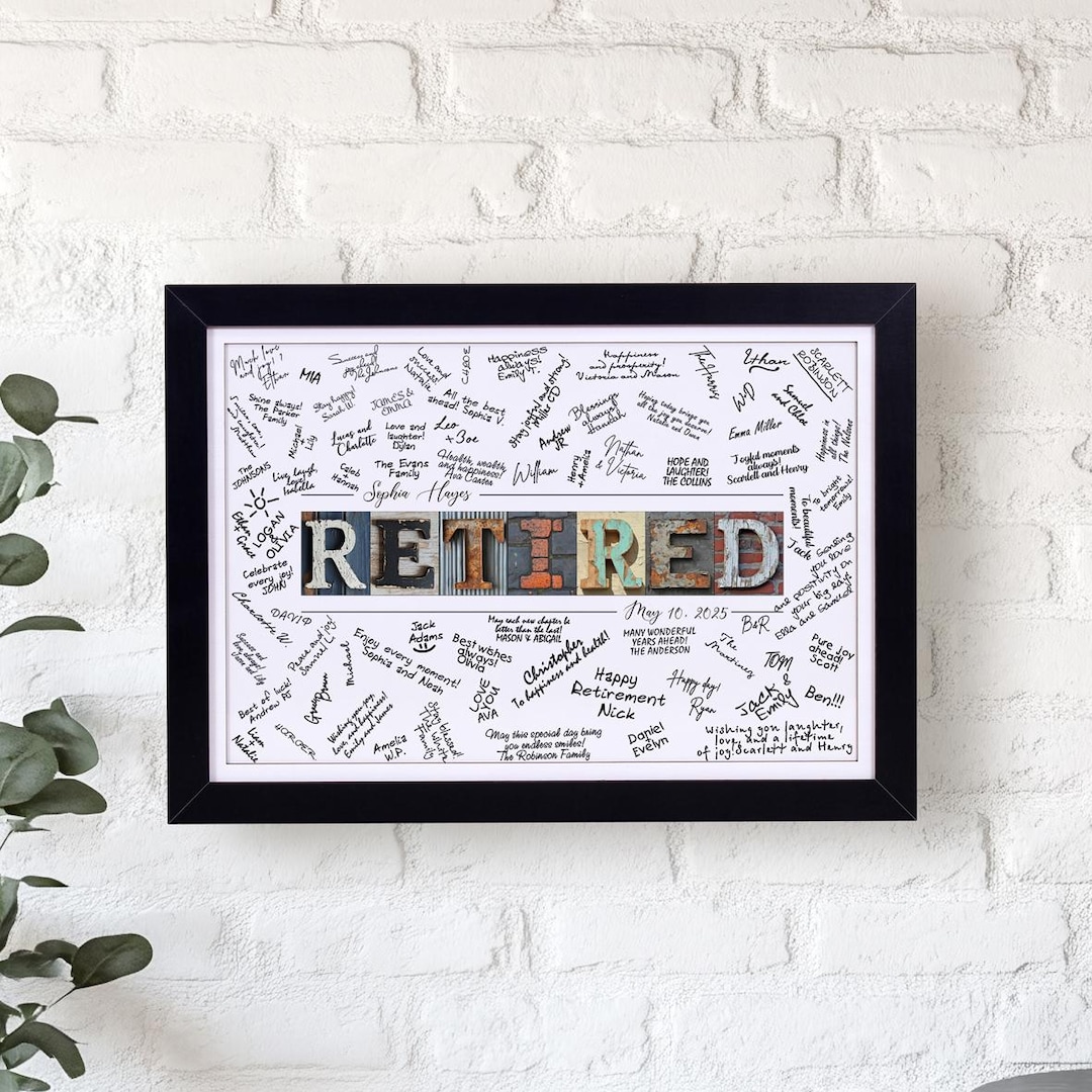 Personalized Retirement Gifts - Retirement Gift for Men or Women - Gift ...