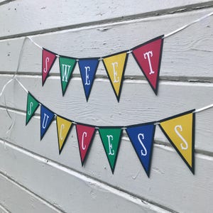 Graduation Candy Bar Sign - Candy Bar Banner - Sweet Success - Candy ...