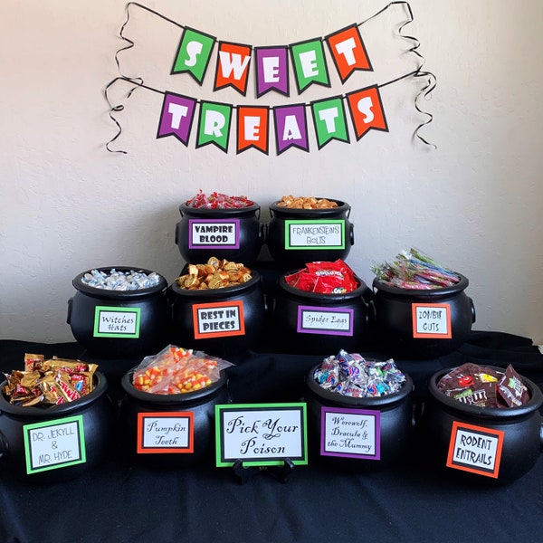 Candy Buffet Signs - Etsy