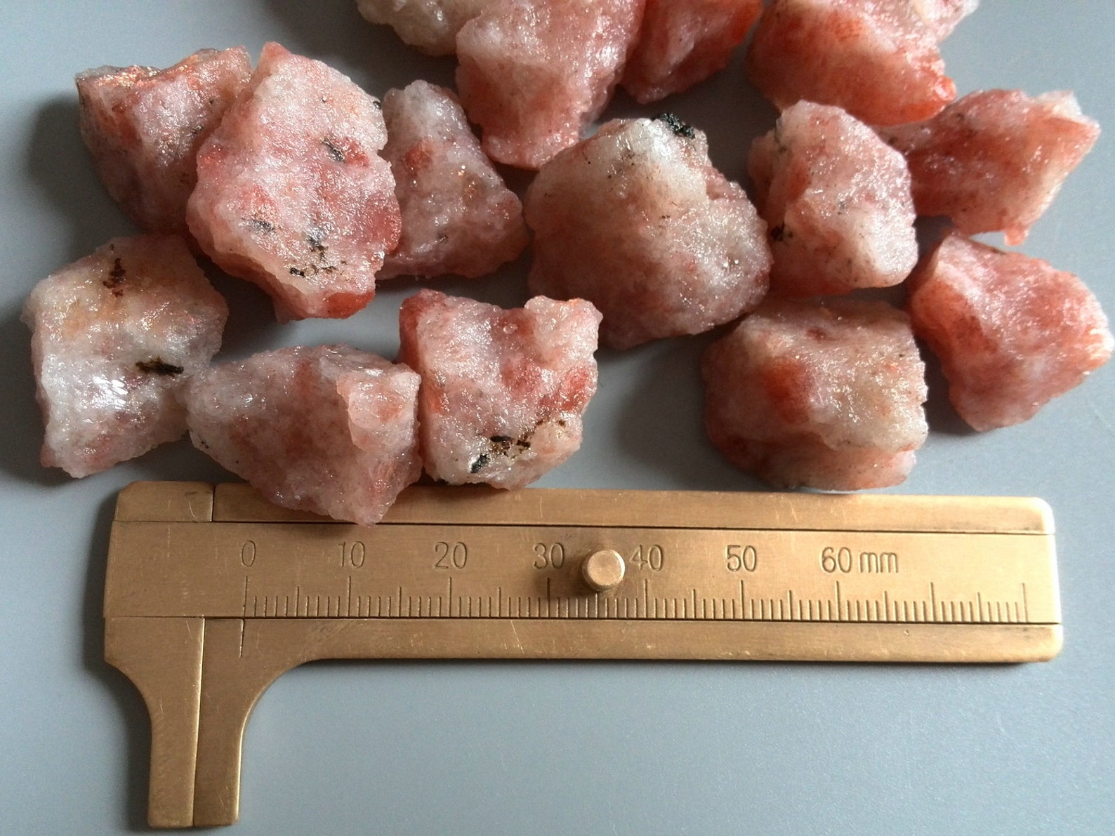 Natural Raw Sunstone Golden Orange Rough Crystal Mineral Rock - Etsy
