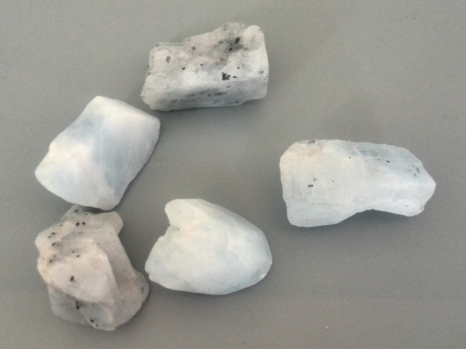 Raw Rough Natural Calcite Chunk StoneBlue Calcite | Etsy