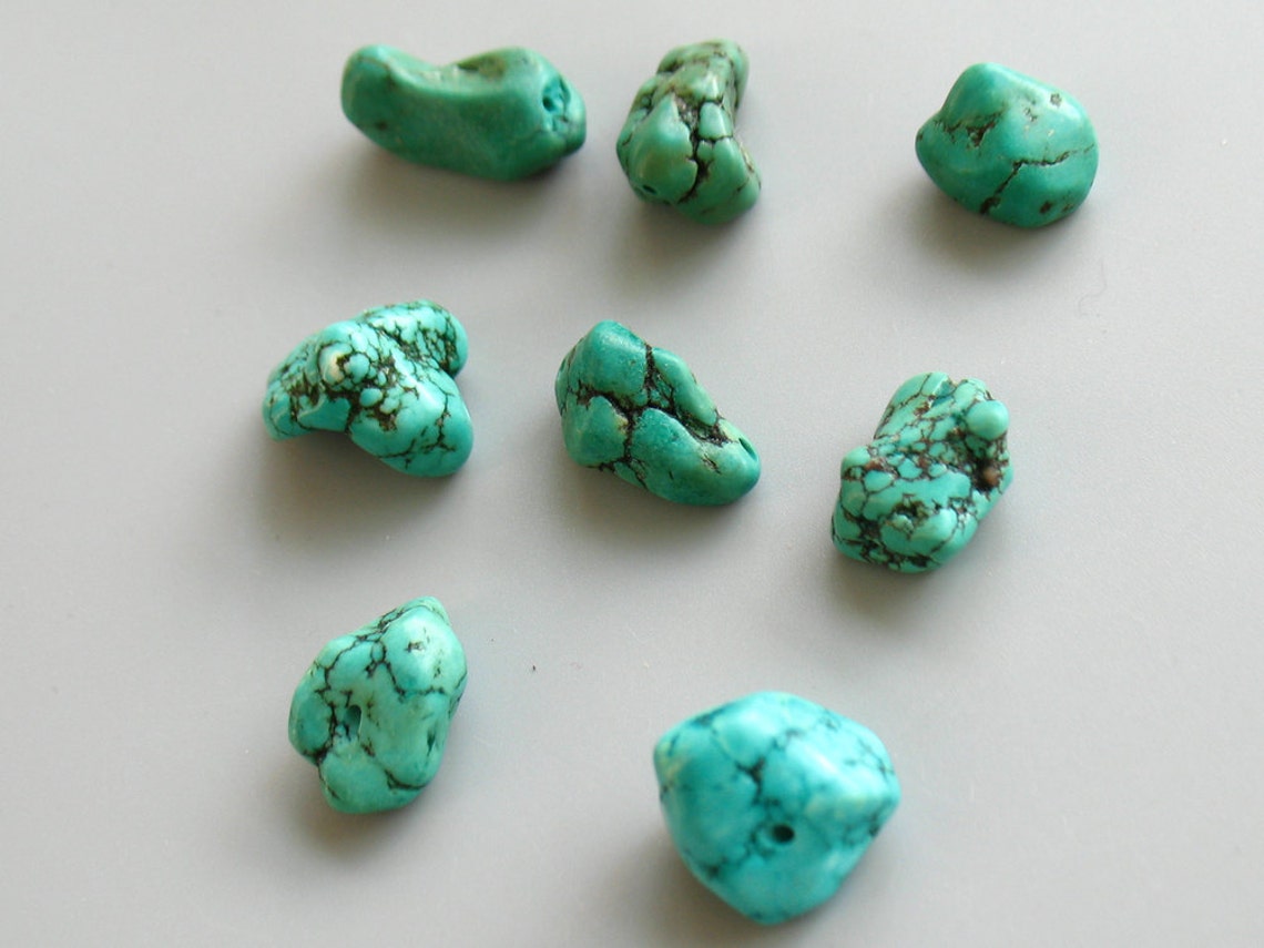 Raw Rough Turquoise Irregula natural Turquoise Stone - Etsy