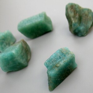 Amazonite Stone Raw Rough Natural Amazon Stone Undrilled Chunk,blue ...