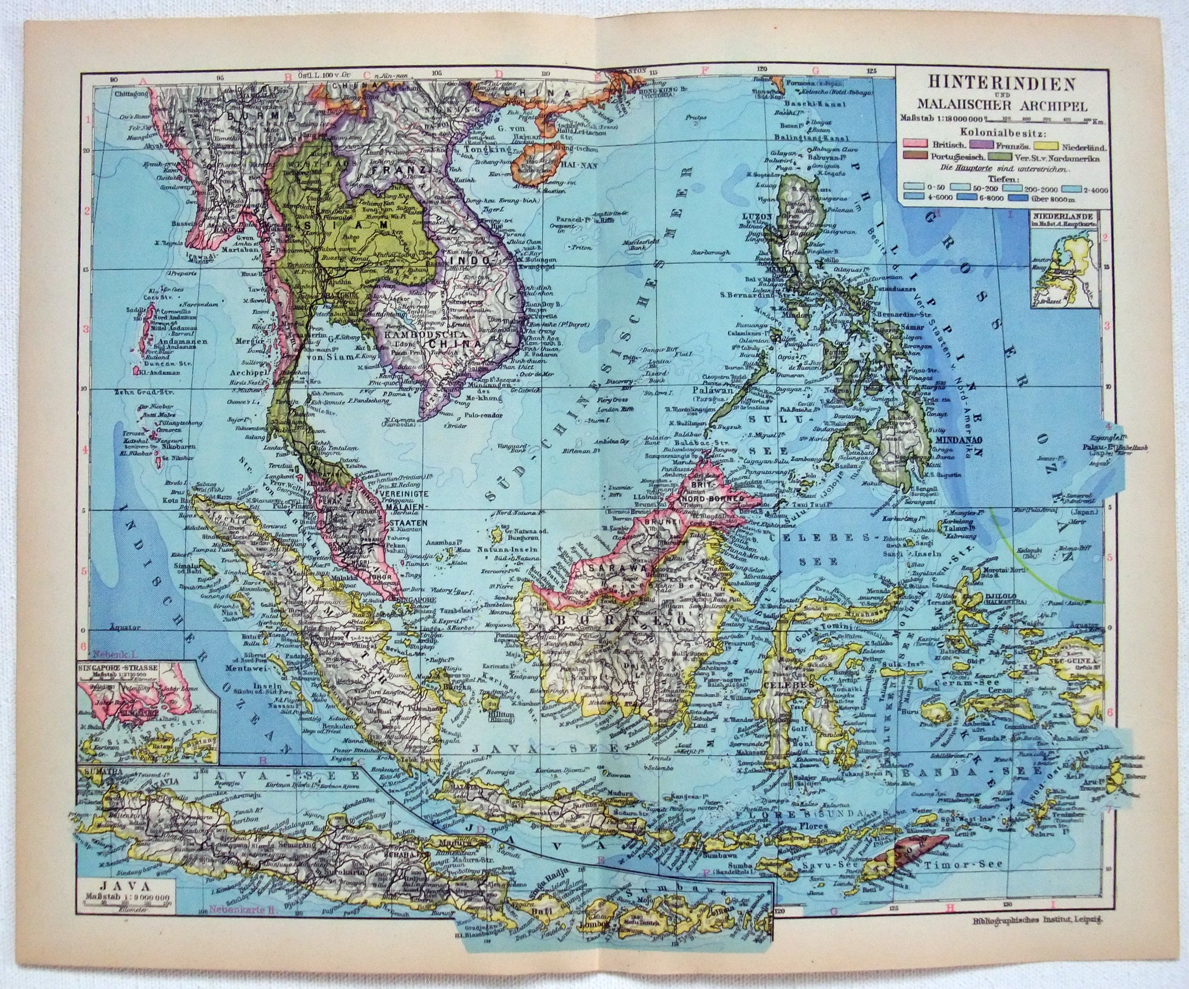 Malay Peninsula On World Map
