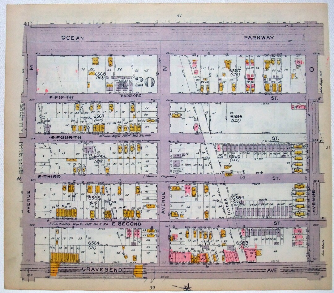 Part of Midwood, Brooklyn - Mcdonald Ave to E12th S From Avenue M to ...