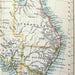 Australia - Original 1893 Map by John Bartholomew. Antique - Etsy