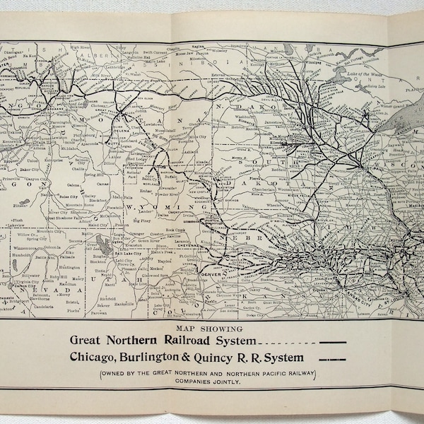 Railroad Route Map - Etsy
