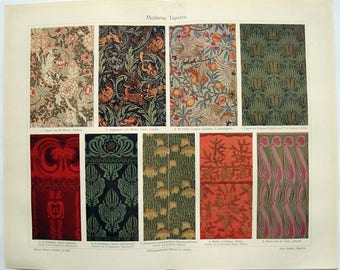 Lithograph Wallpaper - Etsy