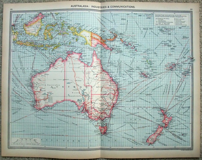 Australia & New Zealand 1826, Australian History, New Zealand History ...
