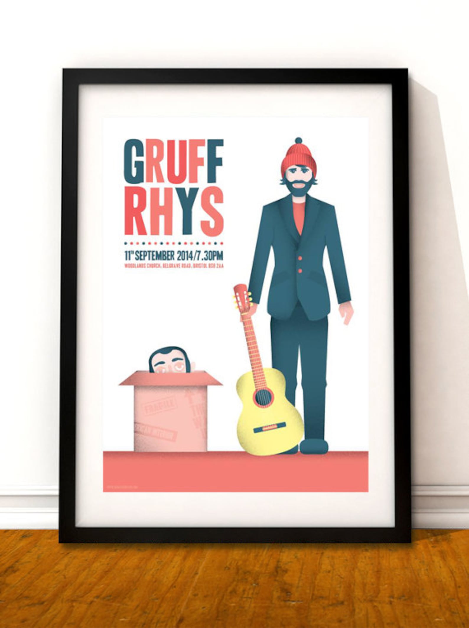 Gruff Rhys | A3 Digital Print | Limited Edition of 100 - Etsy UK