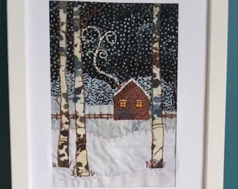 Cottage in the Hills Slow Stitch Kit - Etsy UK