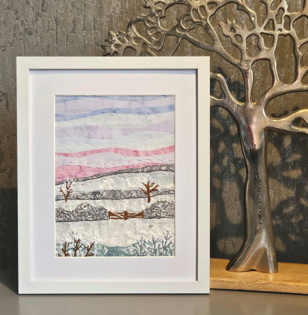 Crisp Morning Slow Stitch Kit - Etsy UK