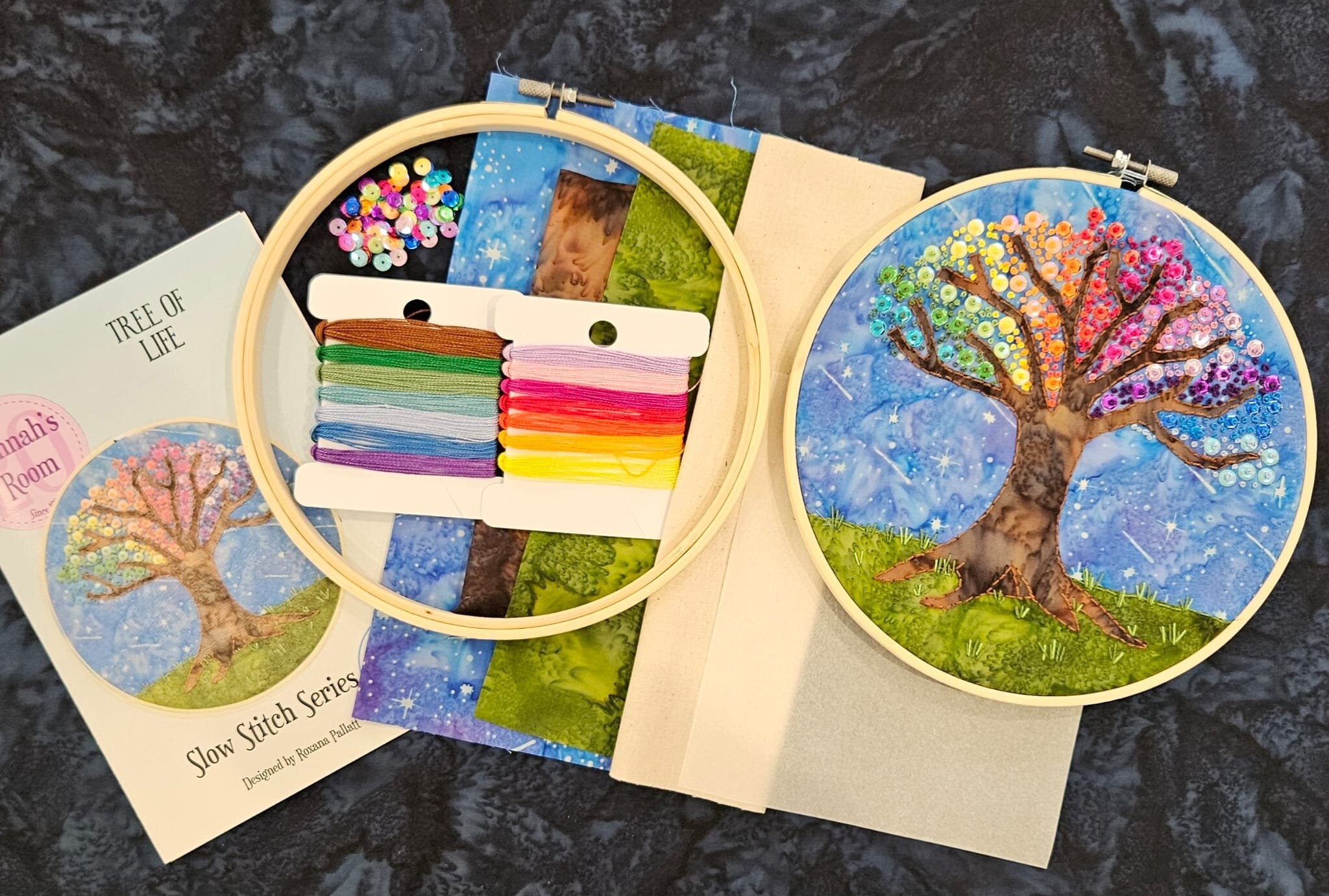 Tree of Life - Slow Stitch Kit - Etsy
