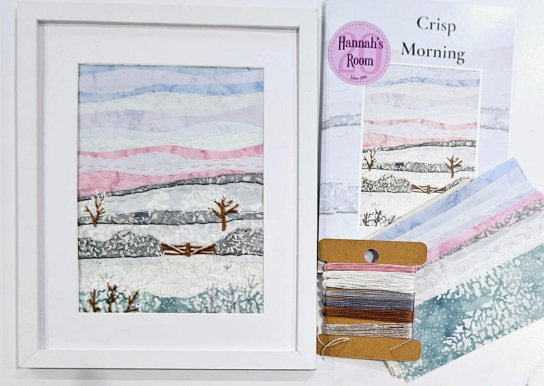 Crisp Morning Slow Stitch Kit - Etsy UK