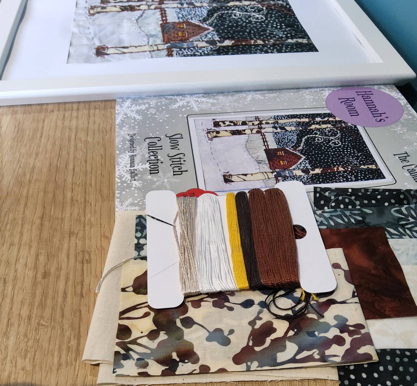 The Cabin - Slow Stitch Kit - Etsy