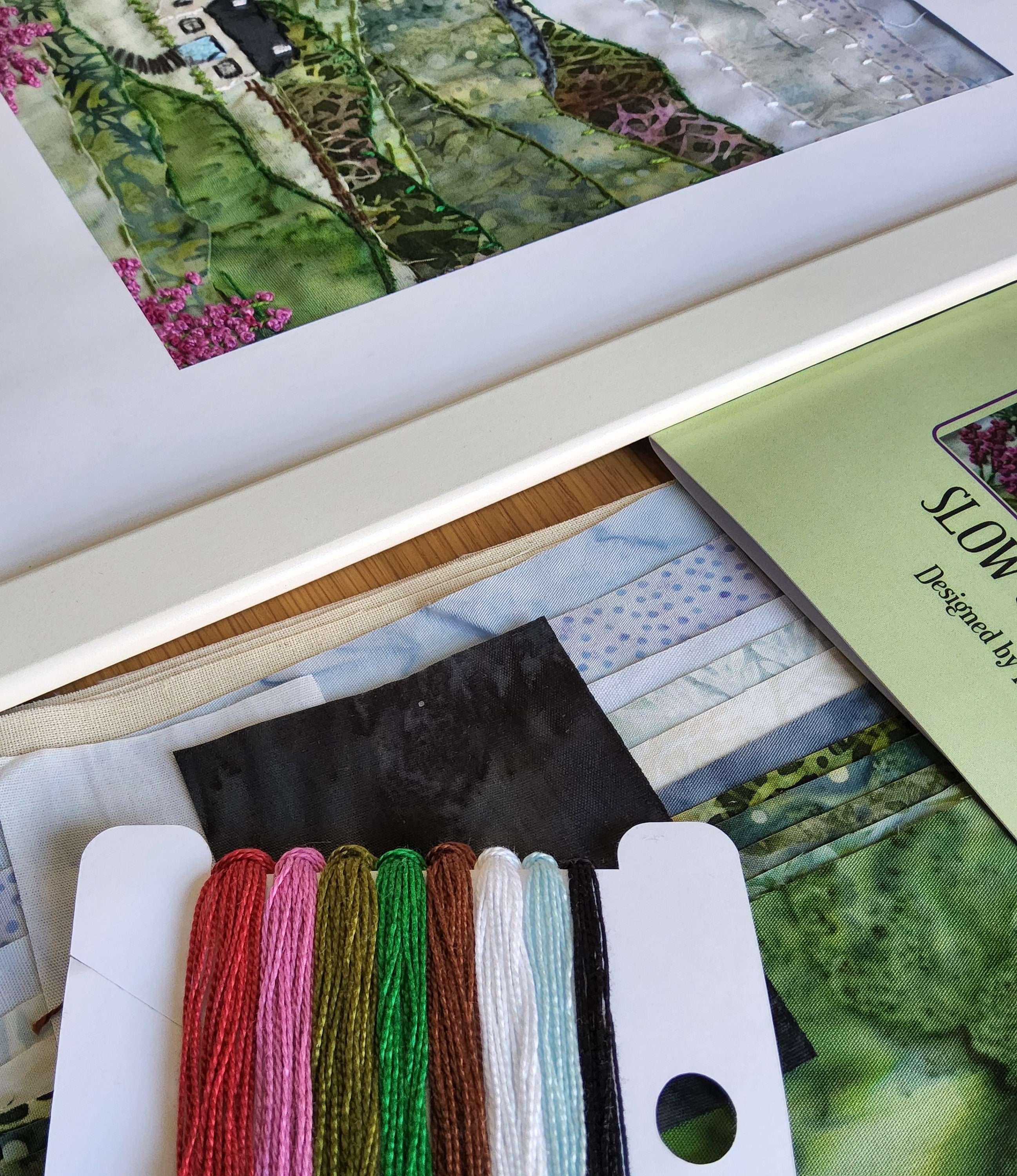 Cottage in the Hills - Slow Stitch Kit - Etsy UK
