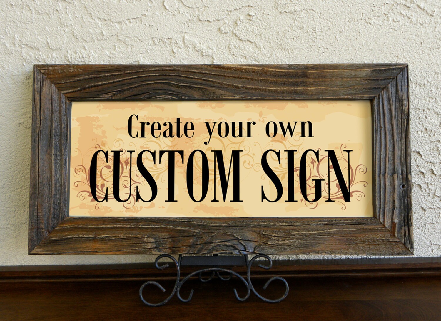 Custom Rustic Sign Reclaimed Wood Frame Custom Business Etsy custom-rustic-sign-reclaimed-wood-frame-custom-business-etsy