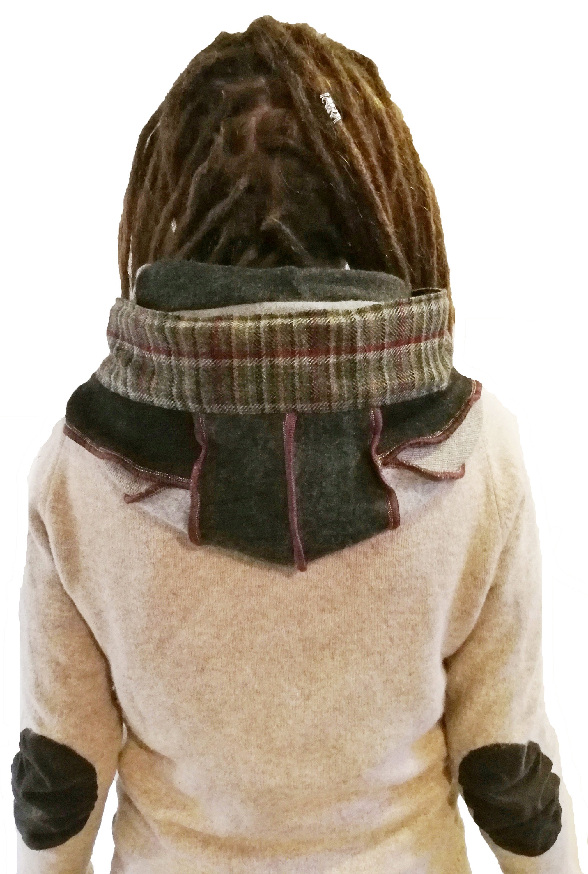 Snood Hood Tutorial PDF Instant Download Upcycled Recycled | Etsy