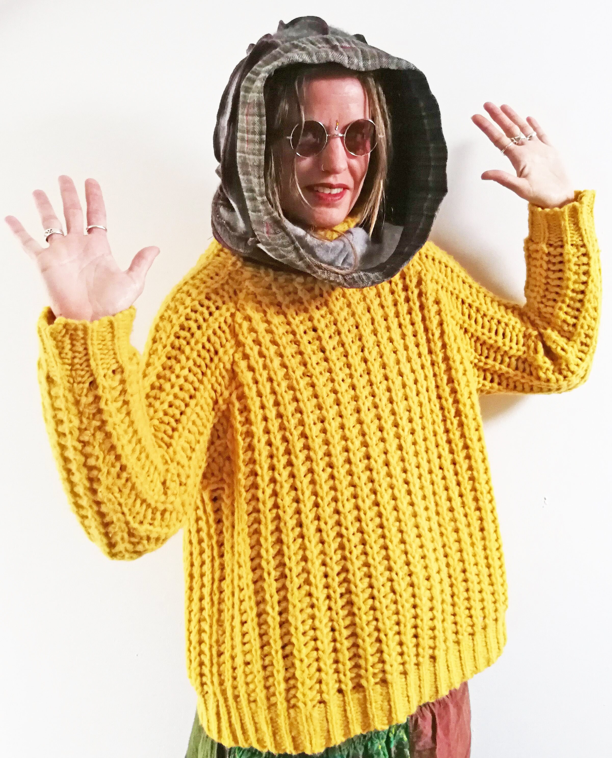 Snood Hood Tutorial PDF Instant Download Upcycled Recycled | Etsy