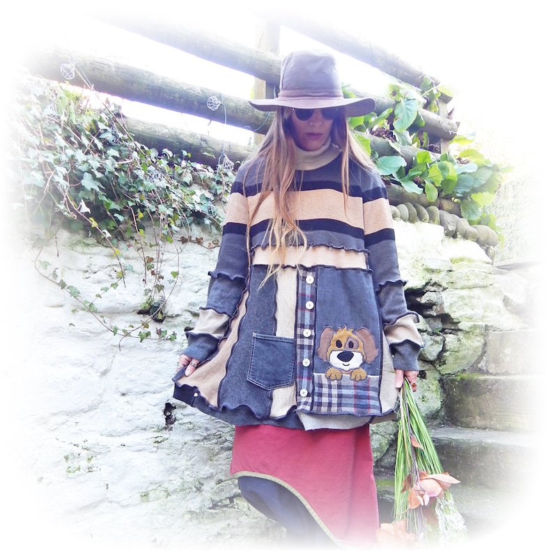 Sweater Tutorial Tunic PDF Instant Download Upcycled - Etsy UK