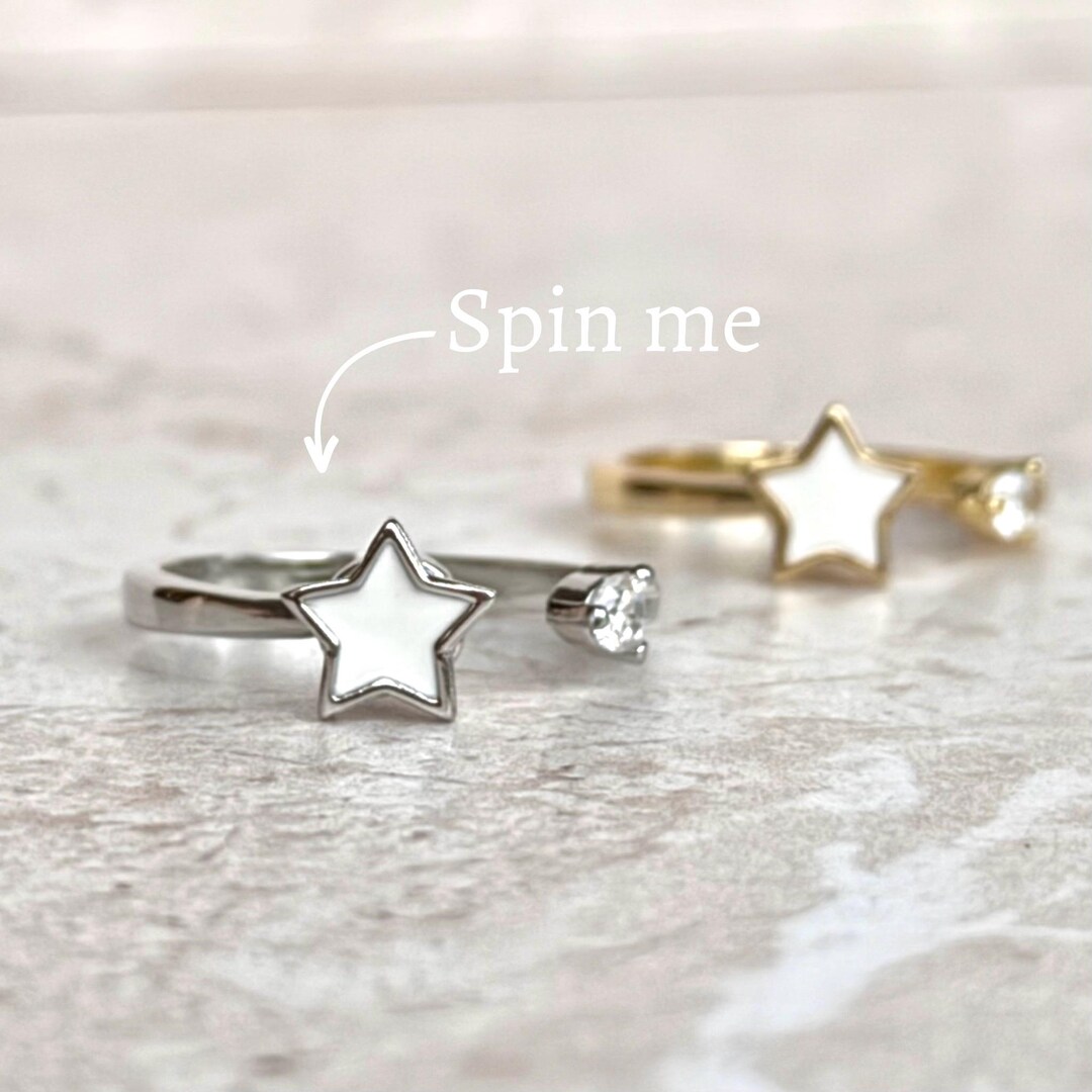 Star Anxiety Spinner Ring Party Favour Gift Bag Filler Birthday Bridal ...