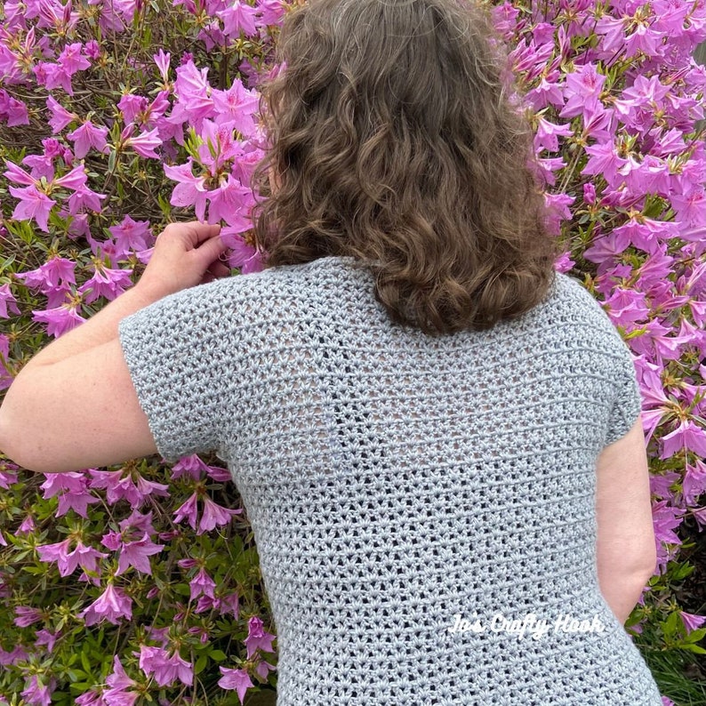 Vee Tee Crochet Pattern Crochet Pattern for a Tee Crochet Pattern Only ...