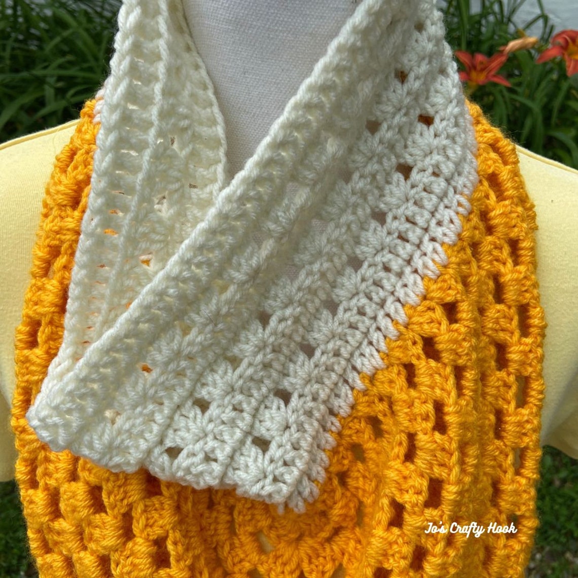 Great Granny Cowl Crochet Pattern - Crochet Pattern for Great Granny Cowl - Cowl Crochet Pattern ...