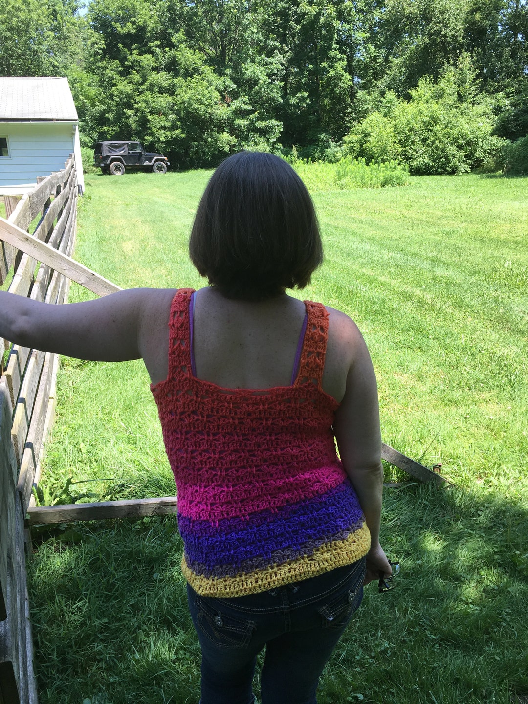 Summer of Love Tank Top Crochet Pattern-tank Top Crochet Pattern ...
