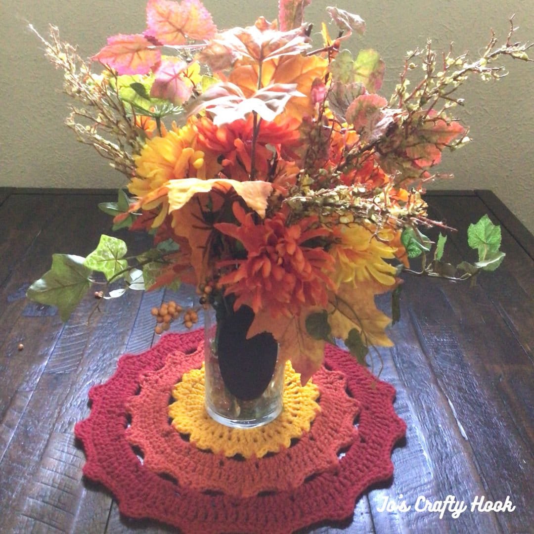 Changing Seasons Centerpieces Crochet Pattern - Crochet Pattern Only ...