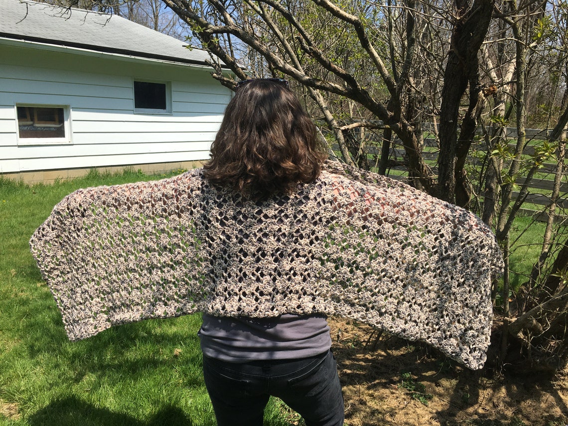 Wrapped in Diamonds Crochet Pattern-wrapped in Diamonds Wrap Crochet ...