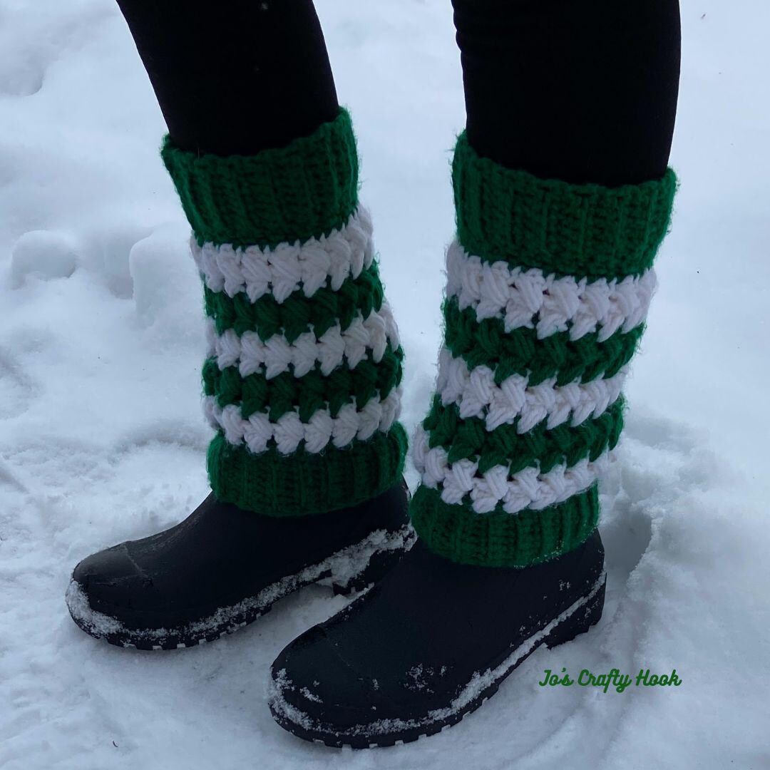 Welsh Braided Leg Warmers Crochet Pattern - Crochet Pattern for Leg ...