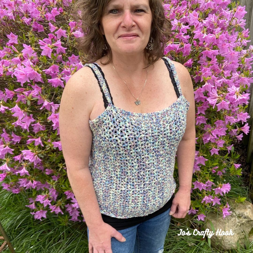 Vee Cami Crochet Pattern-camisole Crochet Pattern-tank Top Crochet ...