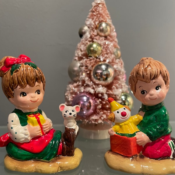 Lefton Christmas Figurines - Etsy