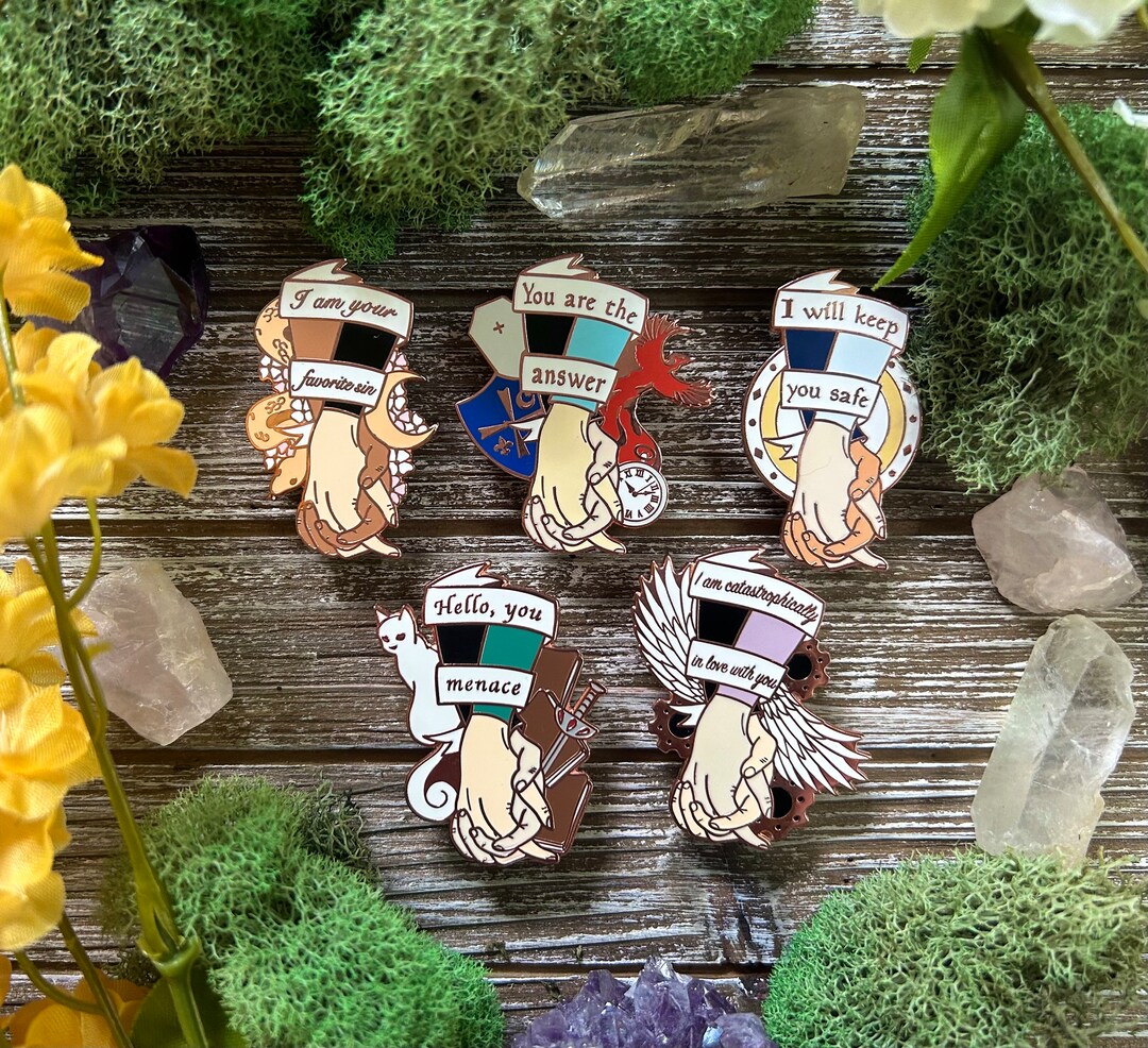 SALE | Wicked Wonders Enamel Pin Set | Kingdom of the Wicked, Discovery ...