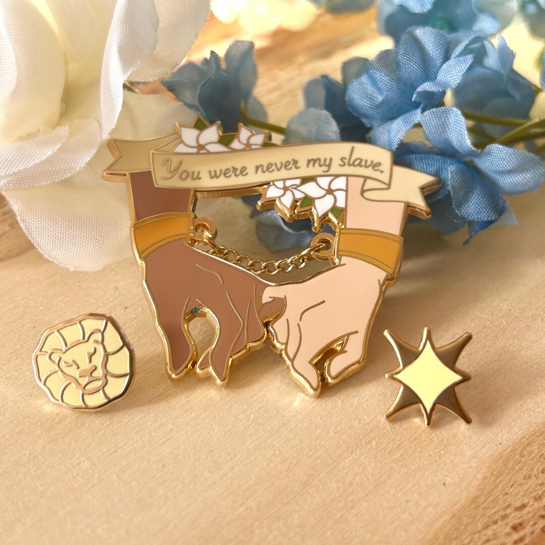 Captive Prince Inspired Hard Enamel Pin Set C.S. Pacat, Laurent, Damen ...