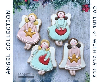 Angel Cookie Cutter | Etsy