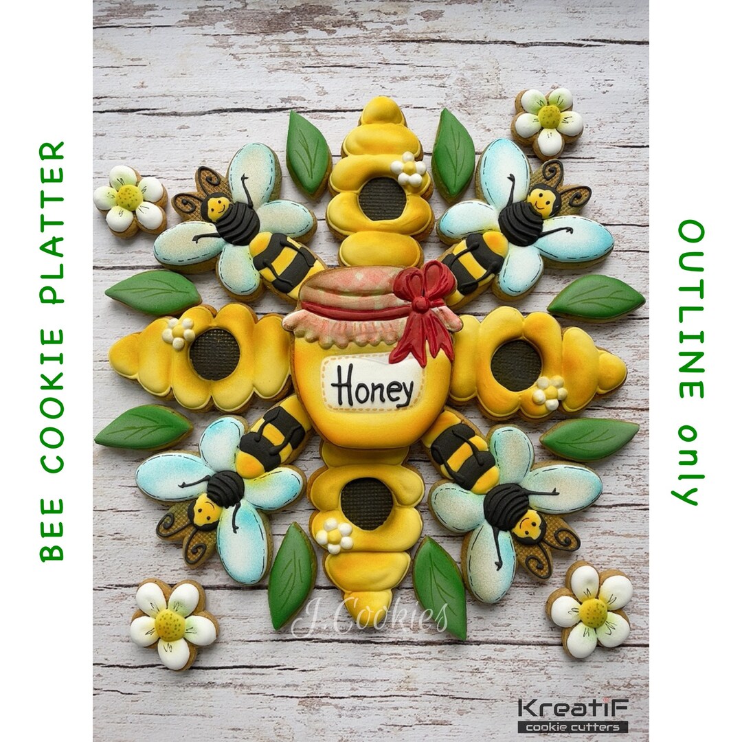Bee Platter, Cookie Cutter #1405 - Etsy