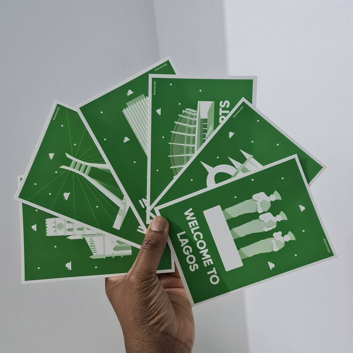 Postcards of Nigerian Landmarks: Collection - Etsy