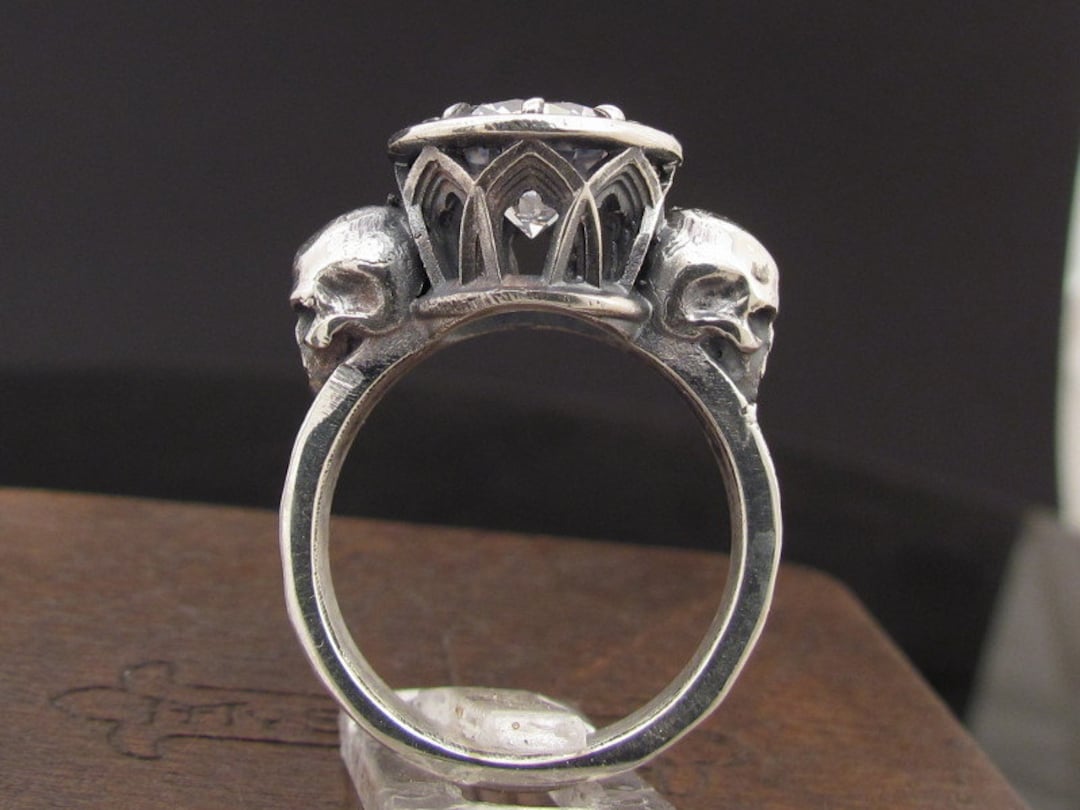 Mysacrum SKULL RING - Etsy