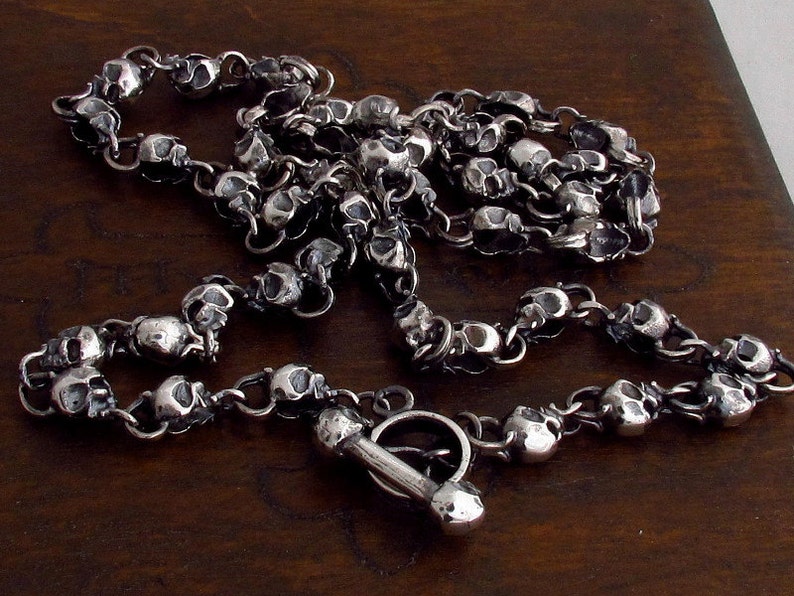 Mysacrum SKULL CHAIN - Etsy