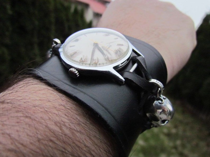 Mysacrum SKULL WATCH STRAP | Etsy
