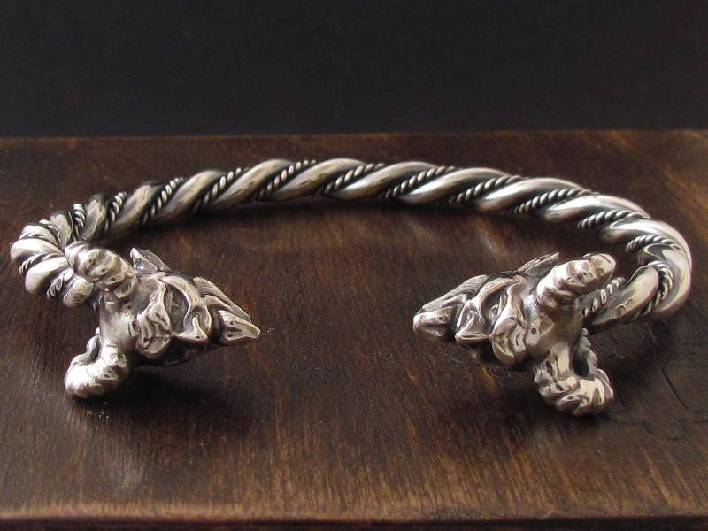 Mysacrum VIKING BRACELET DEVIL | Etsy