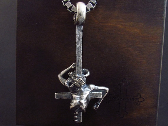 Mysacrum DEVIL ON CROSS | Etsy