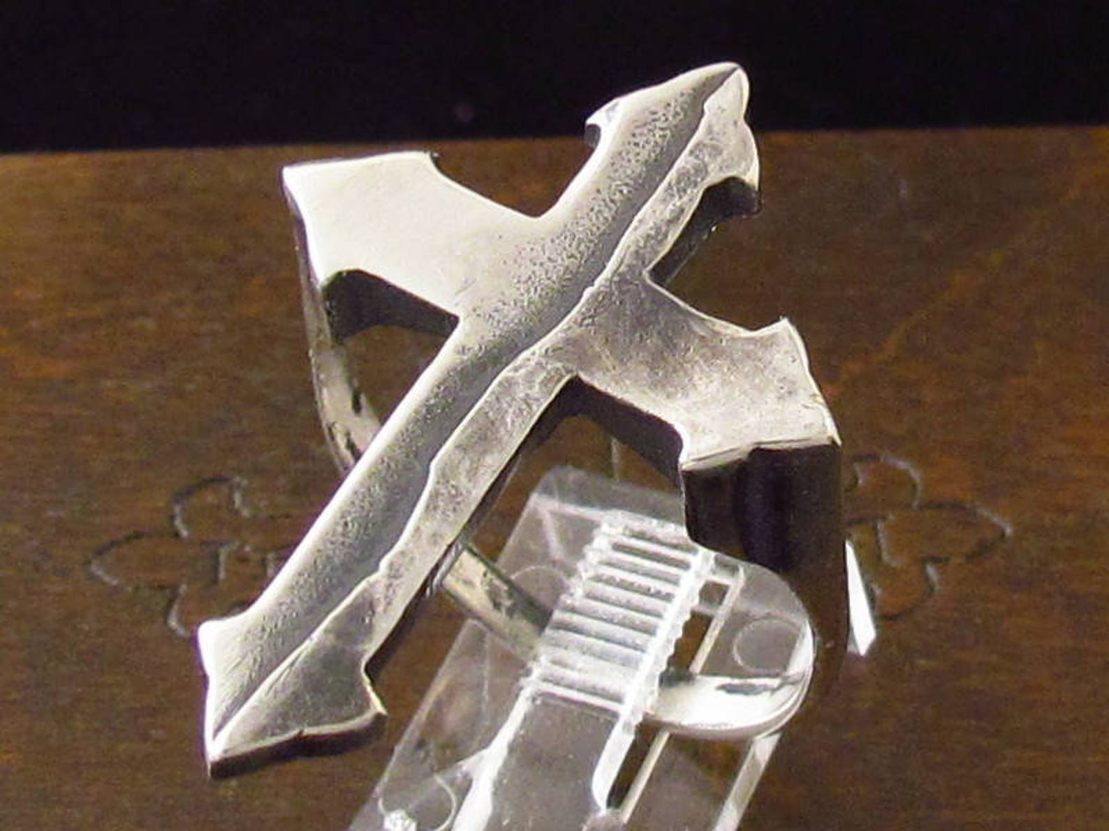 Mysacrum CROSS RING SILVER - Etsy