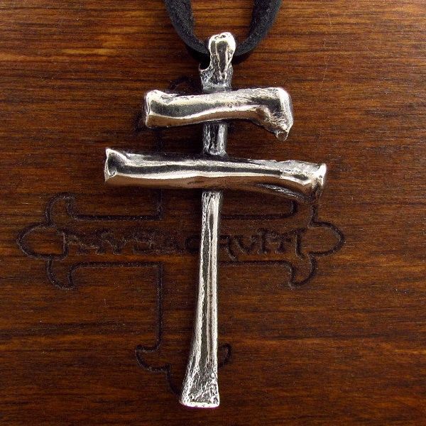 Patriarchal Cross Necklace - Etsy