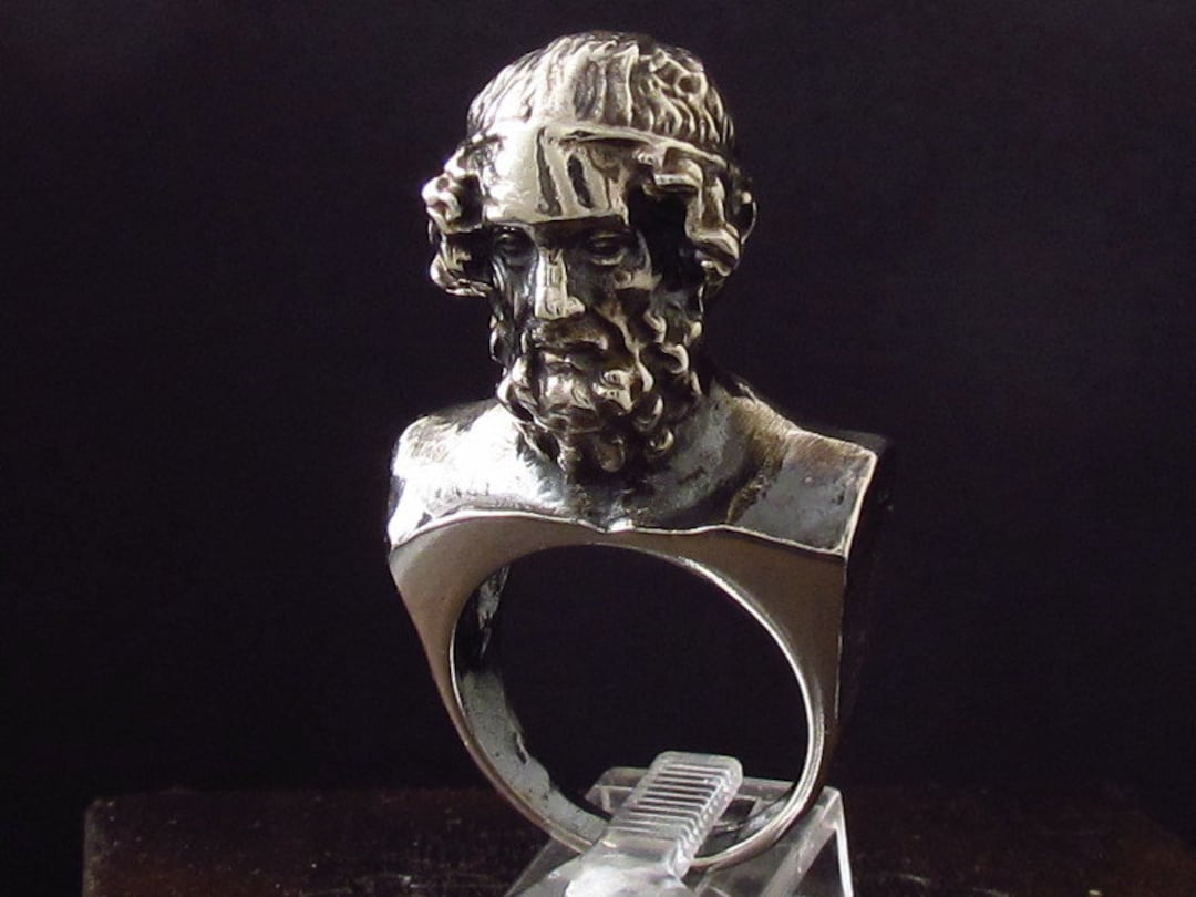 Mysacrum HOMER-SILVER RING - Etsy